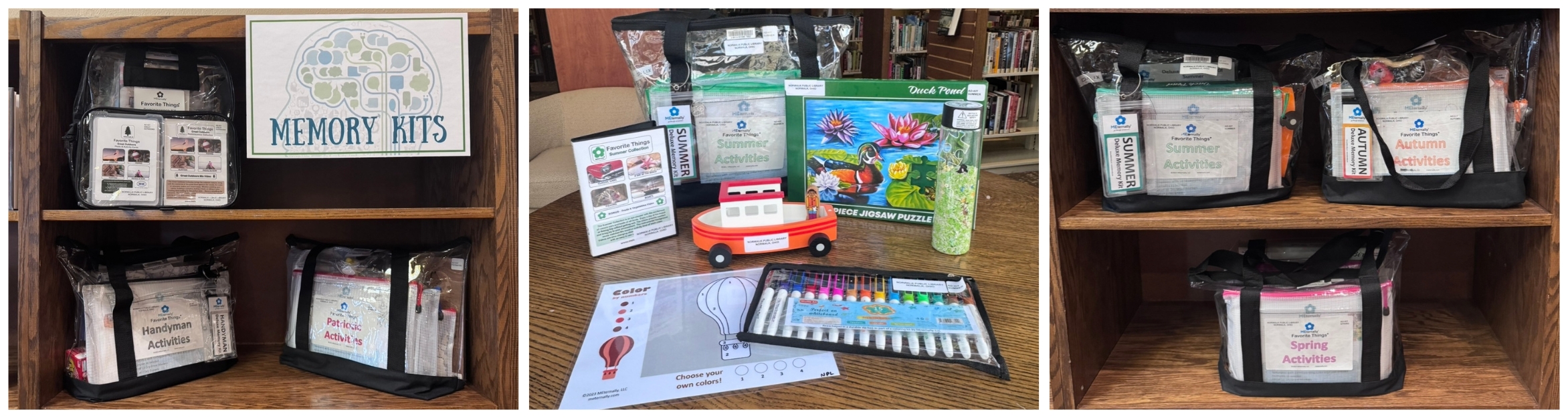 Memory Kits | Norwalk Public Library